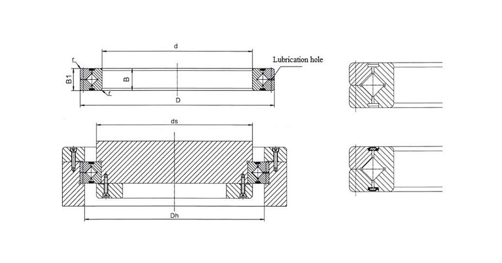 RA Series - Slewing Ring Bearings Manufacturers Suppliers Exporters